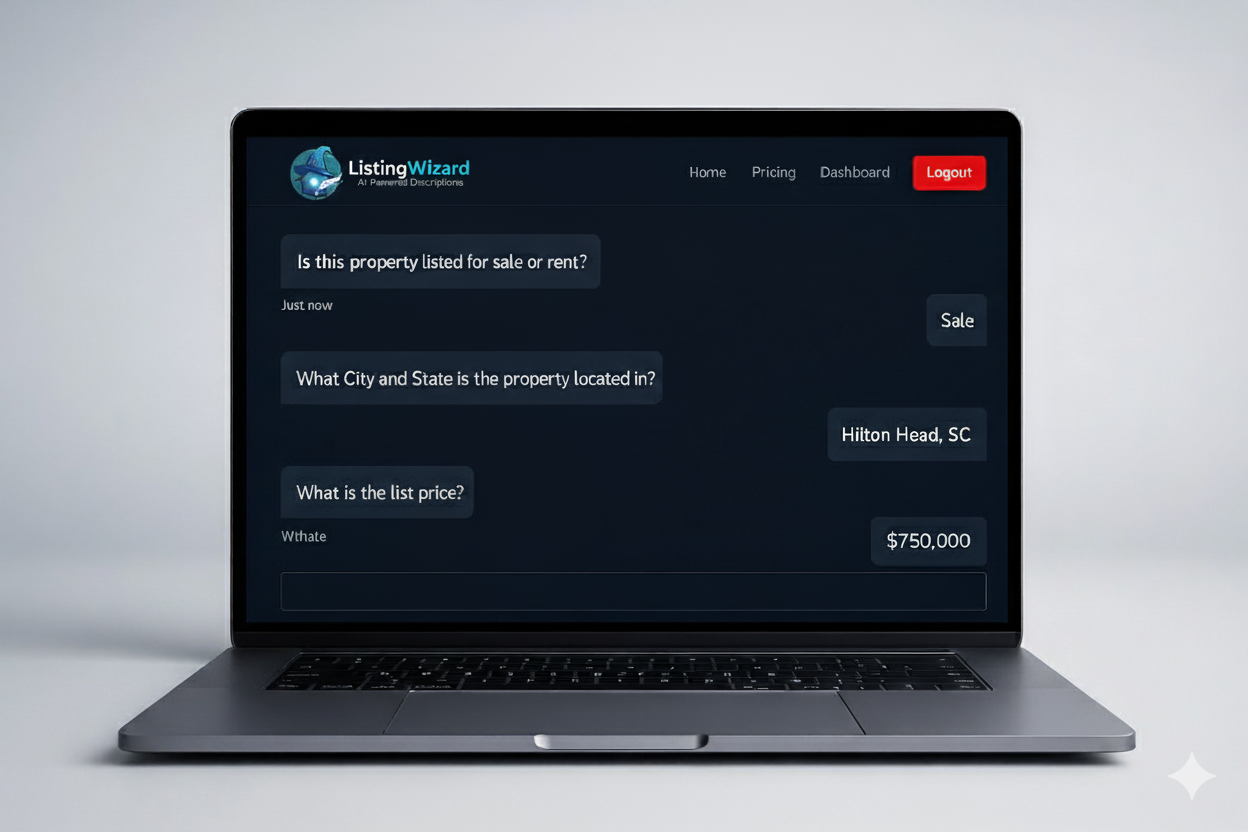 ListingWizard - AI-Powered Real Estate Listing Descriptions | Save Time ...